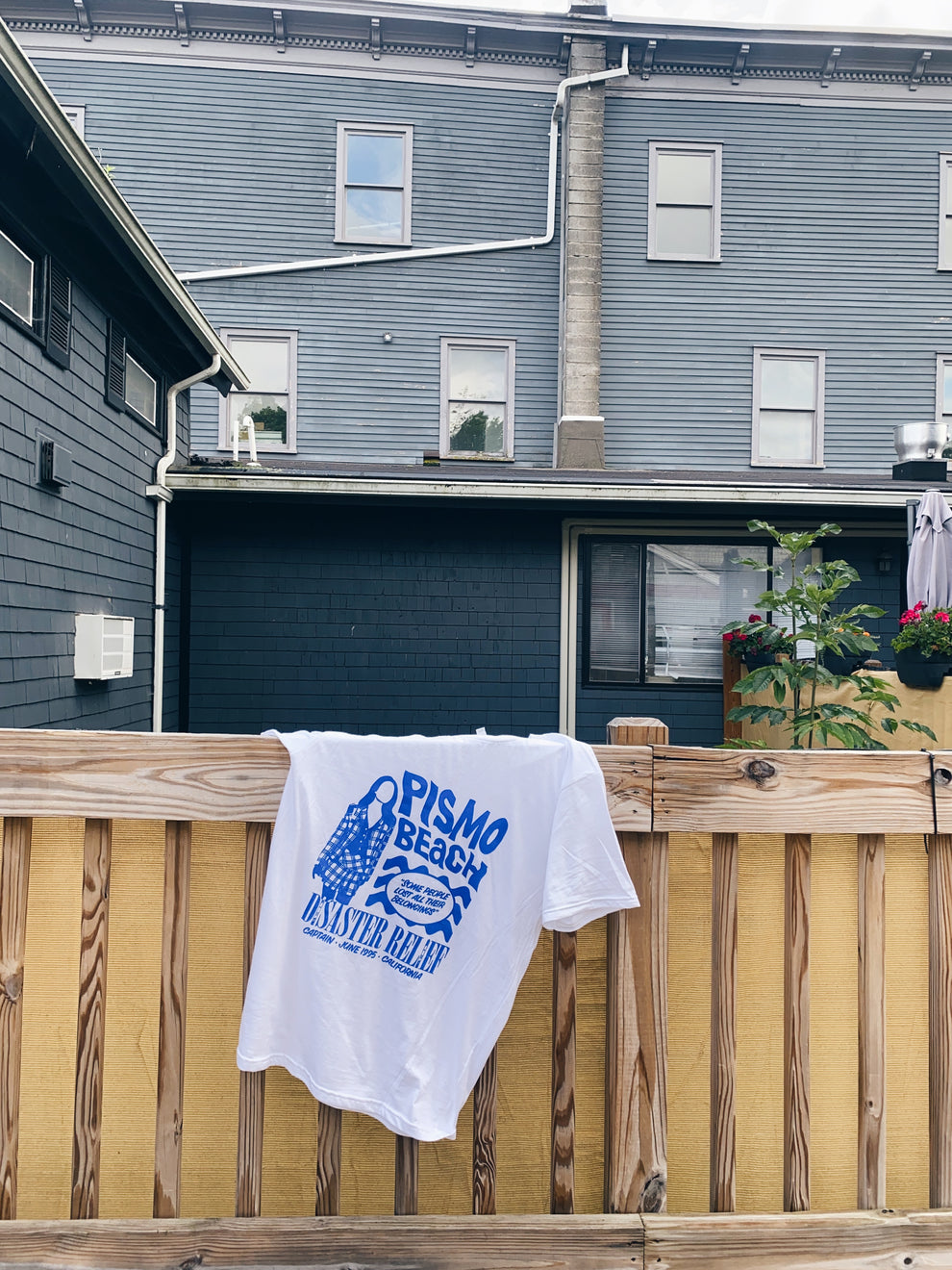 Clueless Pismo Beach Disaster Relief Tee - Totally Good Time