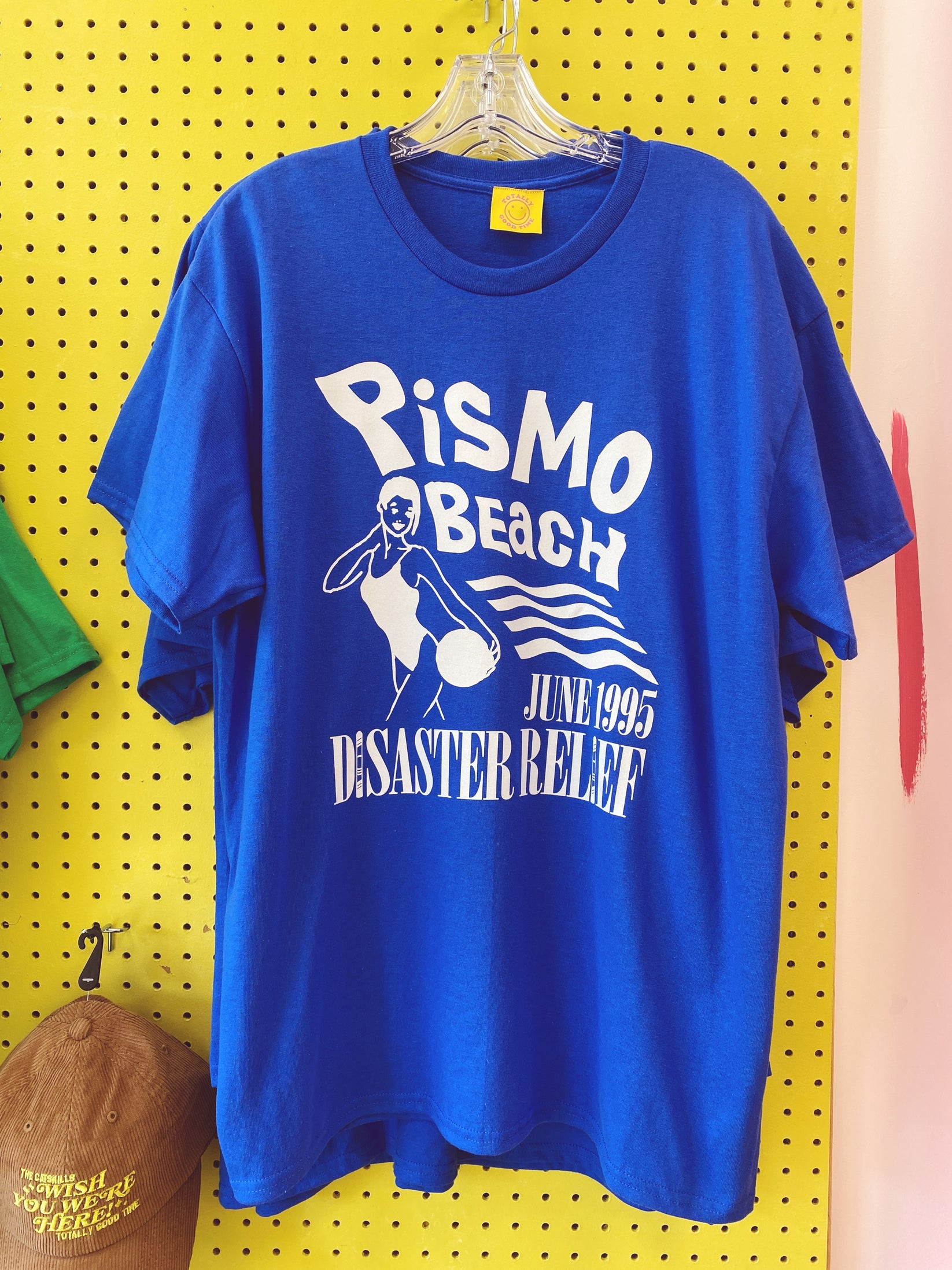 Clueless Pismo Beach Disaster Relief Tee - Totally Good Time