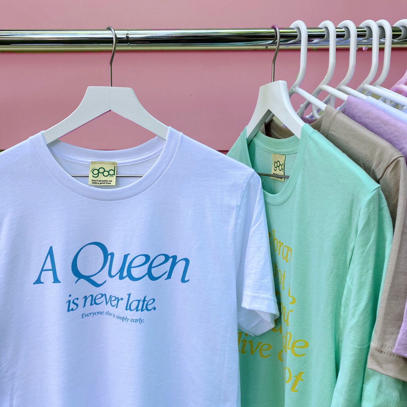 Princess Diaries A Queen is Never Late Tee – Totally Good Time