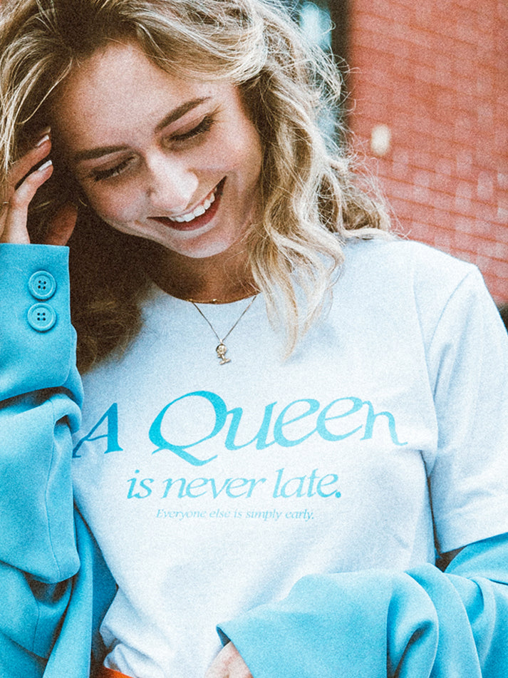 Princess Diaries A Queen is Never Late Tee – Totally Good Time
